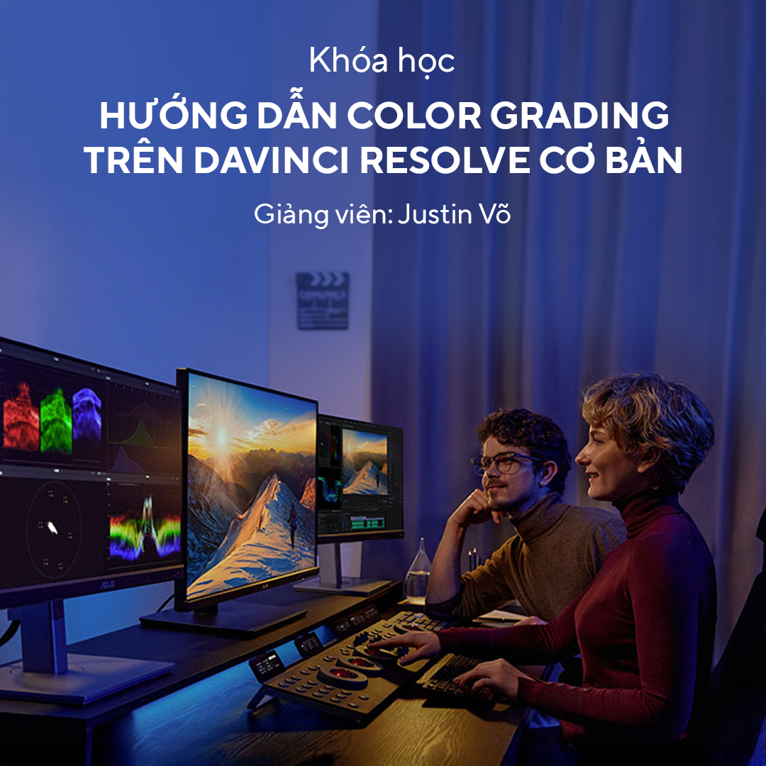 Hướng dẫn Color Grading trên Davinci Resolve cơ bản - ProArt Class
